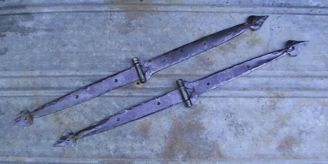 Blacksmith Hand Forged Hinges